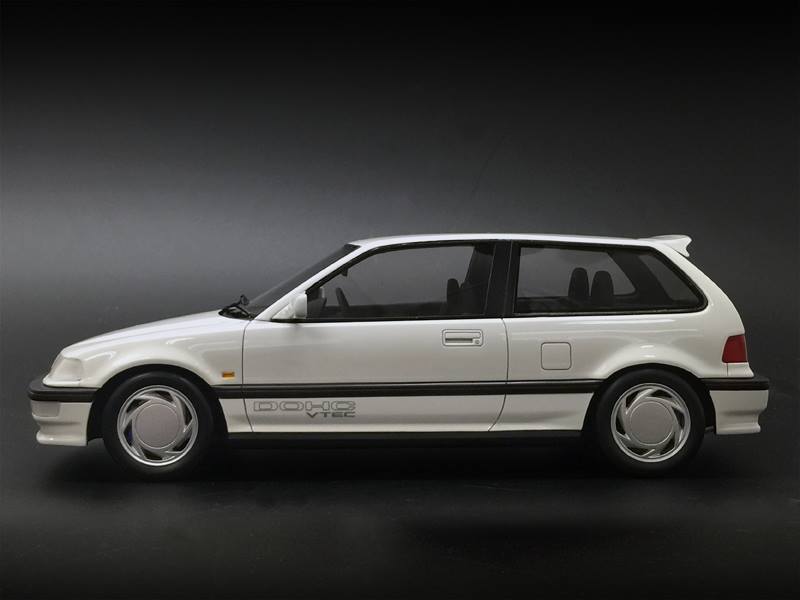 One Model Ltd. Honda Civic (EF9) - White • DiecastSociety.com