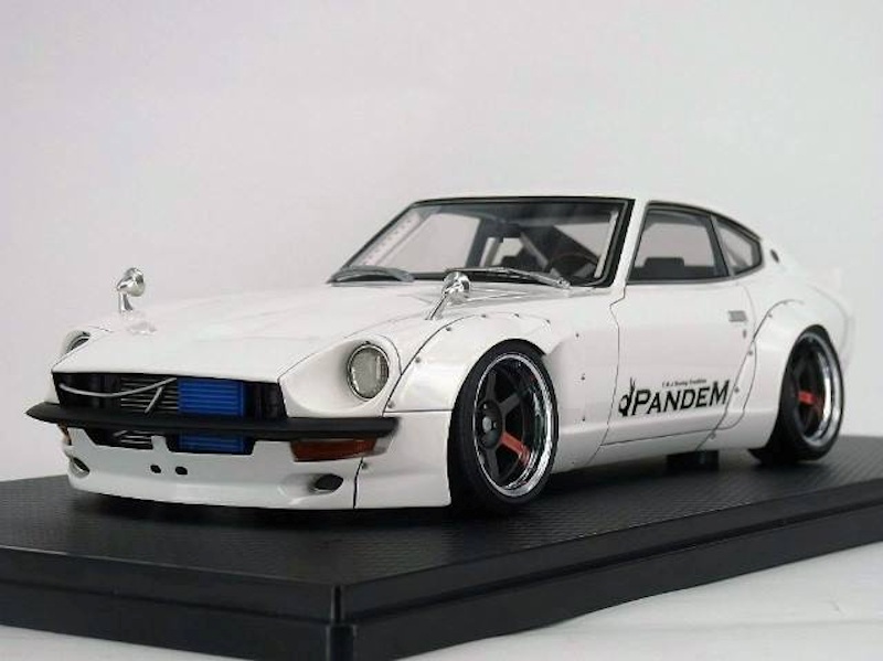 Ignition Model - Pandem Z (s30) Rocket Bunny - White • DiecastSociety.com
