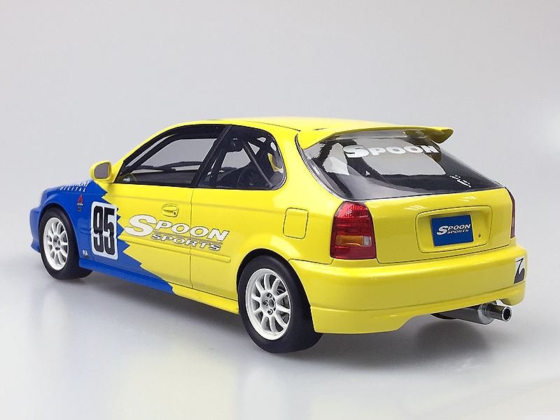 One Model Honda Civic EK9 Spoon Racing • DiecastSociety.com